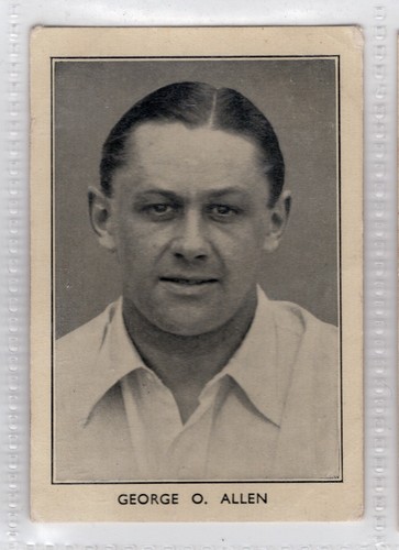 Cricket Card Amalgamated Press 1932 Gubby Allen England | eBay