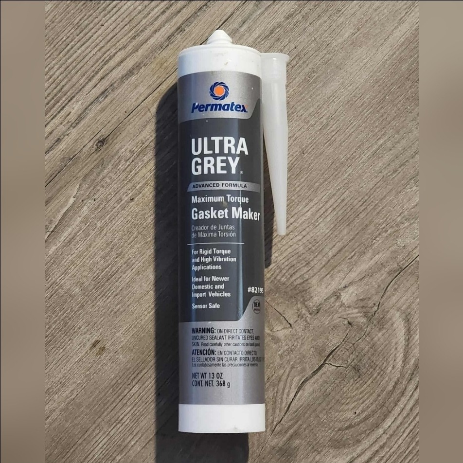 Permatex Gasket Sealant 82195 Ultra Grey RTV 13 oz Cartridge Grey ...
