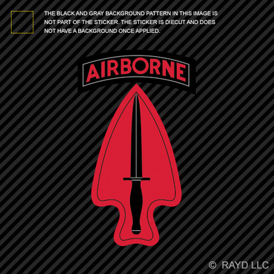 US Army Special Operations Command Sticker Decal Self Adhesive Vinyl ...