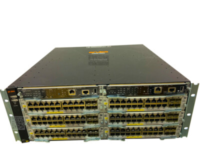 J9821A I HPE Aruba 5406R zl2 J9850A Switch CTO Dual J9827A + 6x J9990A ...