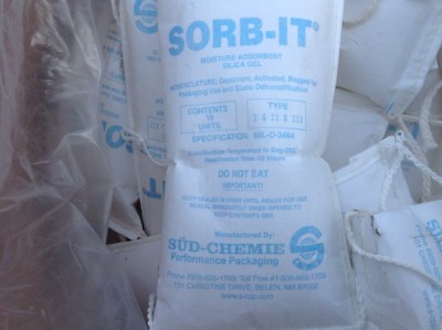 Sud Chemie Silica Gel 16 Unit Bags 2 Bag Lot | eBay
