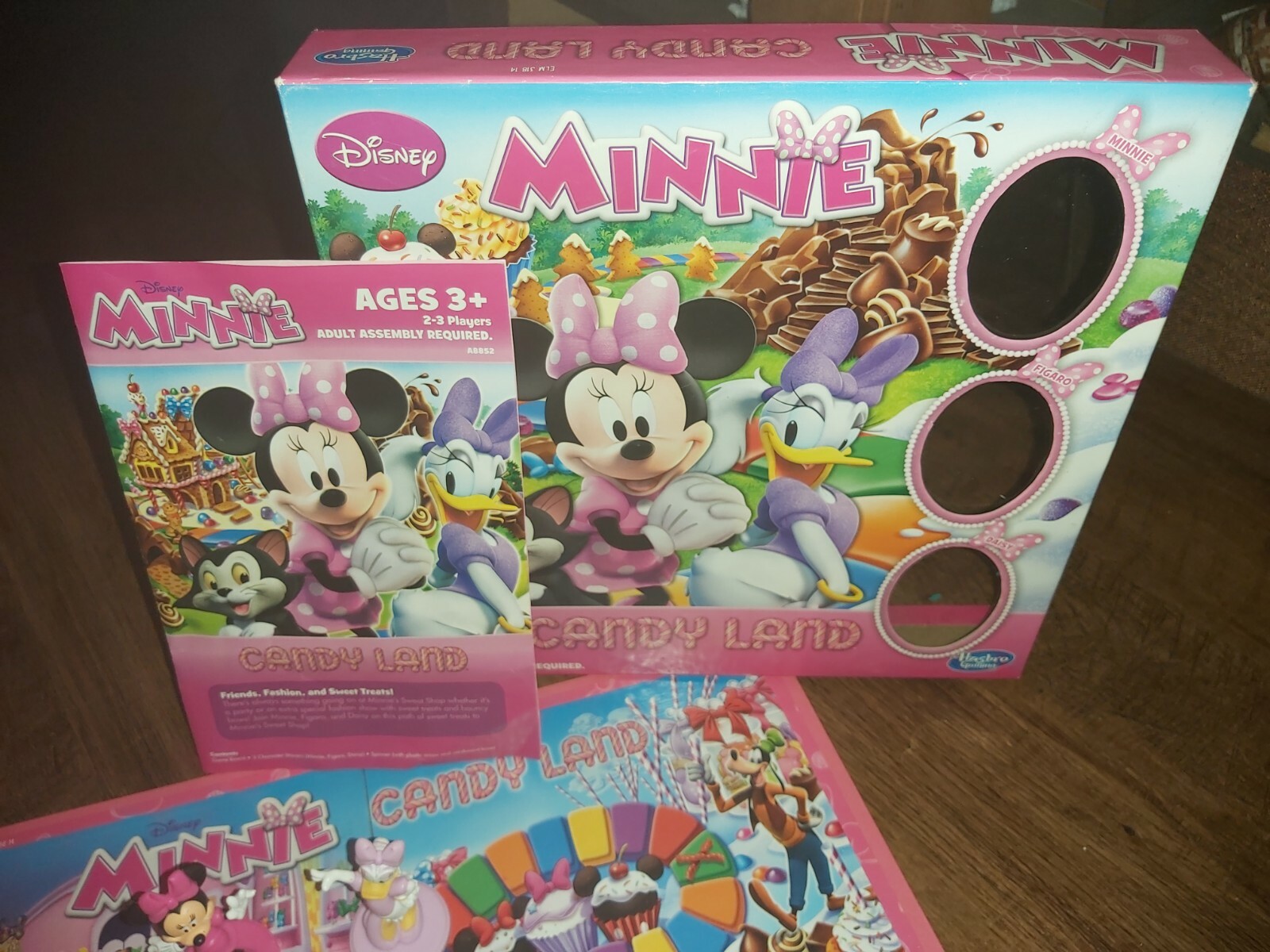 Disney Junior Minnie Mouse CANDY LAND Board Game COMPLETE Hasbro Daisy ...