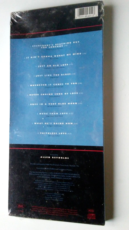 Crystal Gayle AIN'T GONNA WORRY cd 1990 NEW LONGBOX (long box.1ST PRESS ...