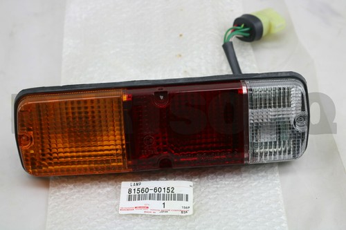 8156060152 Genuine Toyota LAMP ASSY, REAR COMBINATION, LH 81560-60152 ...