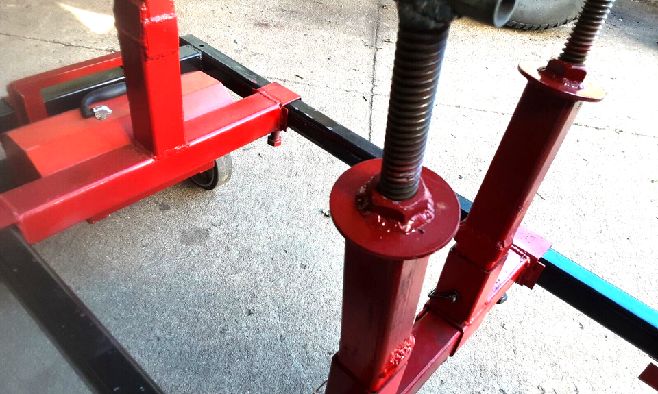 Engine Run Stand Big Small Block Radiator Hoses Belts Cables Gauges Fan ...