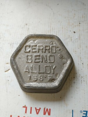 Bending And Shaping Metal Cerrobend Low Melt Alloy - 1 Lb Ingot, Easy ...