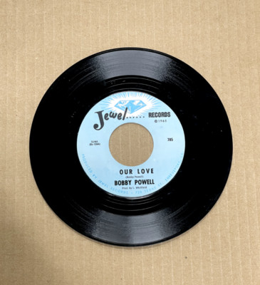 BOBBY POWELL JEWEL 45 OUR LOVE/RED SAILS IN THE SUNSET 785 | eBay