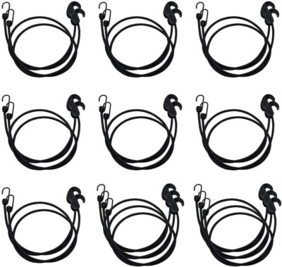 Amazin Basic Adjustable Bungee Cords 48-inch Long(10 CORDS) | eBay