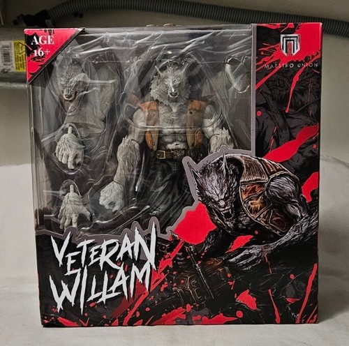 Maestro Union Furay Planet VETERAN WILLIAM 1/12 Figure White Werewolf ...