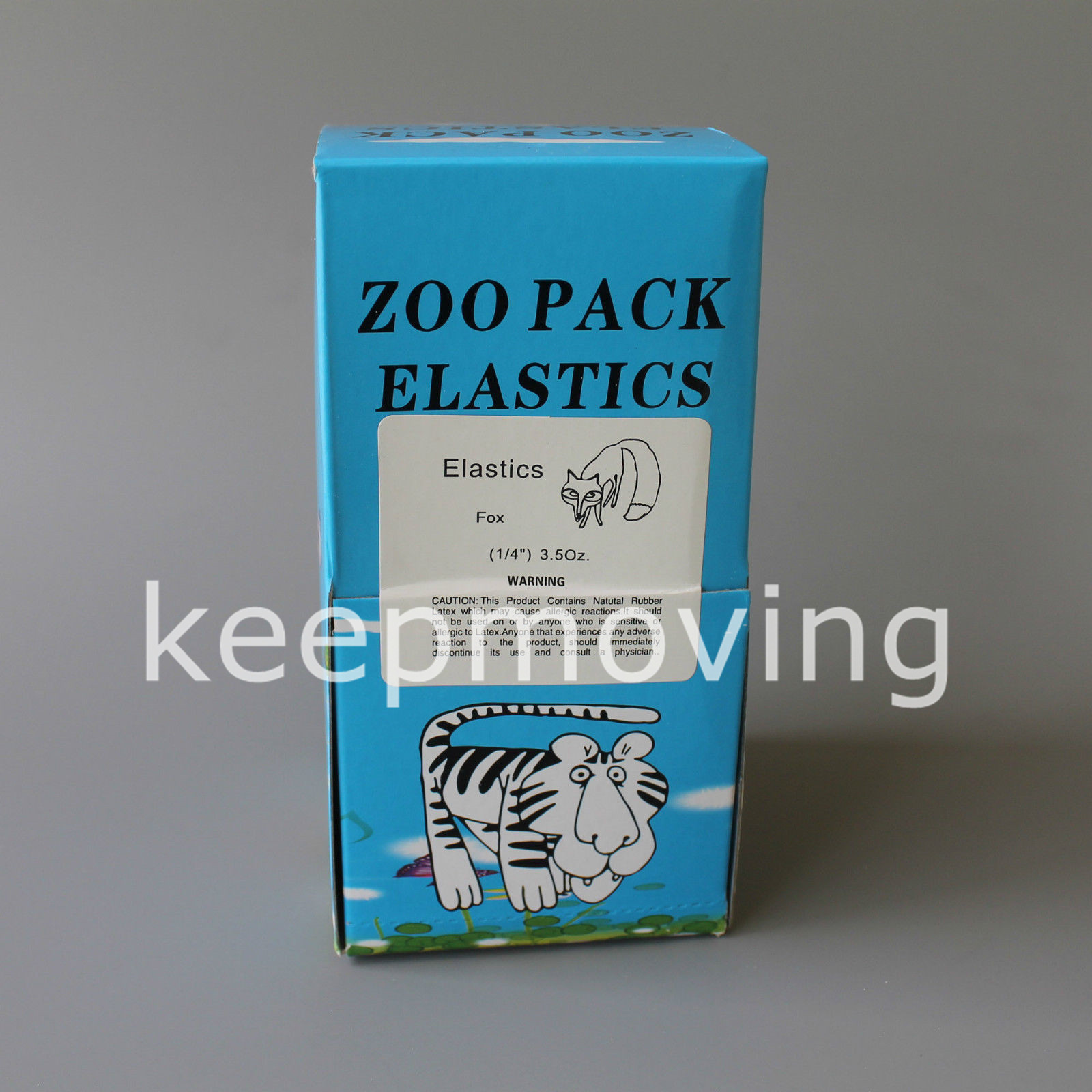 1 Box 50 Packs Orthodontic Zoo Pack Elastic Bands Fox 5000 Pcs/box 1/4 ...