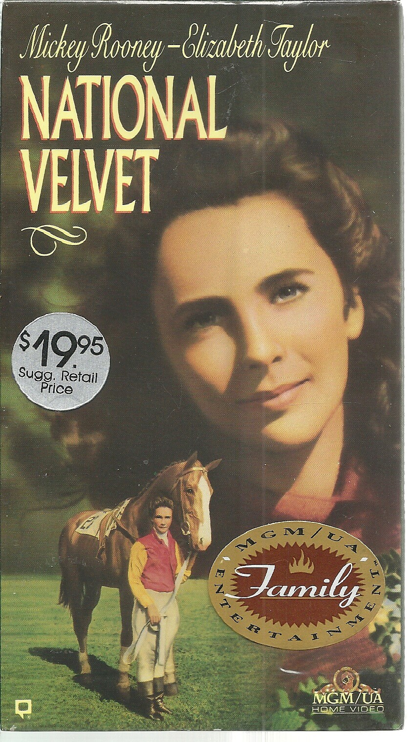 National Velvet (VHS, 1997) NEW FACTORY SEALED ELIZABETH TAYLOR MICKEY ...