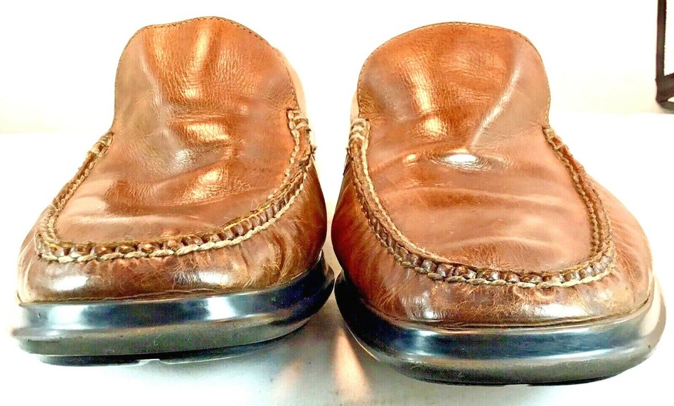 Cole Haan Air Dempsey Loafer Men 7.5 M Brown Leather Slip On Venetian ...