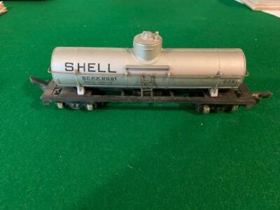 American Flyer Lot S Gauge, 625, Shell Tank Car, 633 and 629 Freight ...