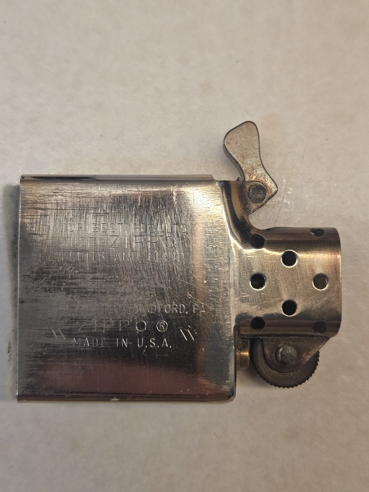 Rare Zippo Lighter commemorating the Total Alwyn North oil and gas ...