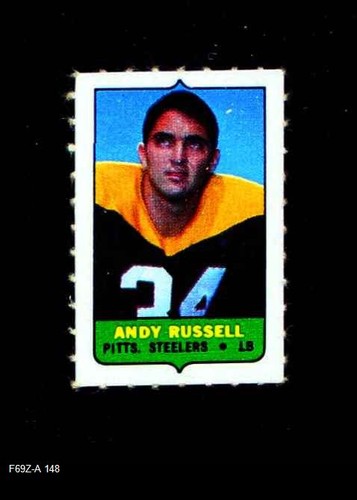 1969 Topps 4-in-1 Single #148 Andy Russell Steelers | eBay