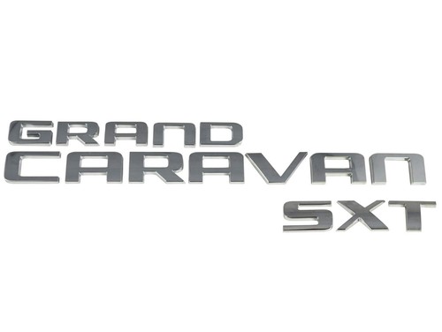 New Dodge Grand Caravan Van SXT Back Door Lift Gate Logo Emblem Badge ...