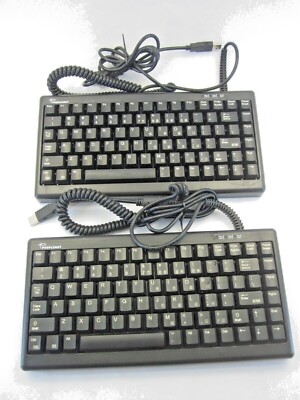 2pcs PeopleNet-TG3 KBA-P3663C-USB-RC Fleet Mgmt Keyboard Bench Tested ...