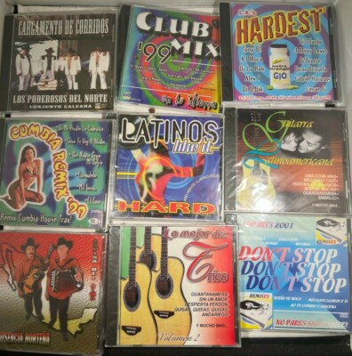 Music CD - Latino, Spanish, Cumbia, Remix, House, Bolero, Hits, DJs ...
