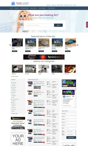 eBay Clone Auction Website For Sale + Free Installation + Hosting | eBay