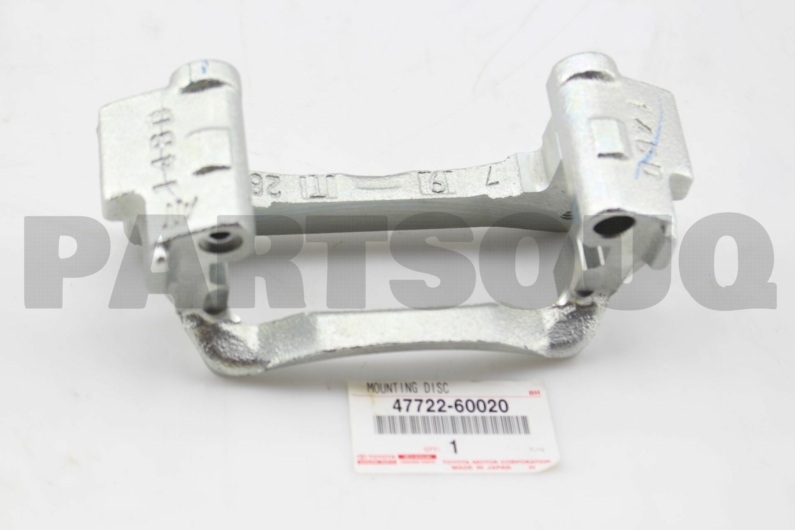 4772260020 Genuine Toyota MOUNTING, REAR DISC BRAKE CYLINDER, LH 47722 ...