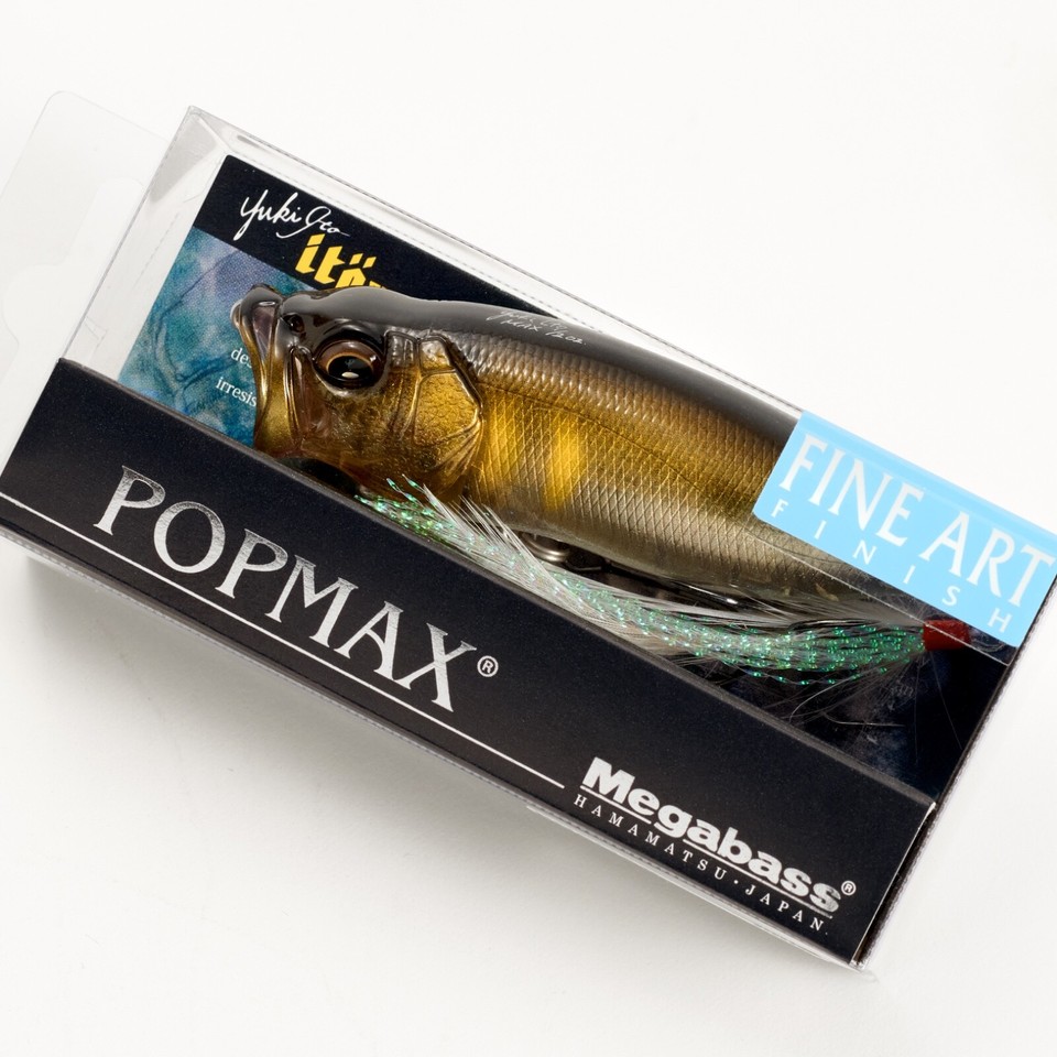 Megabass PopMax Topwater Popper FA (Fine Art Finish Series) | eBay