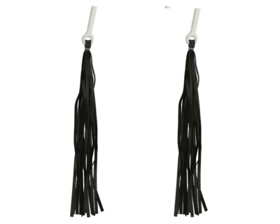 Artificial Leather Streamers for Grips Black. | eBay