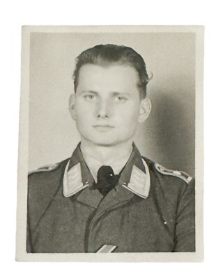 WW2 Era Photo ID German Wehrmacht Officer Hair Slicked Back | eBay