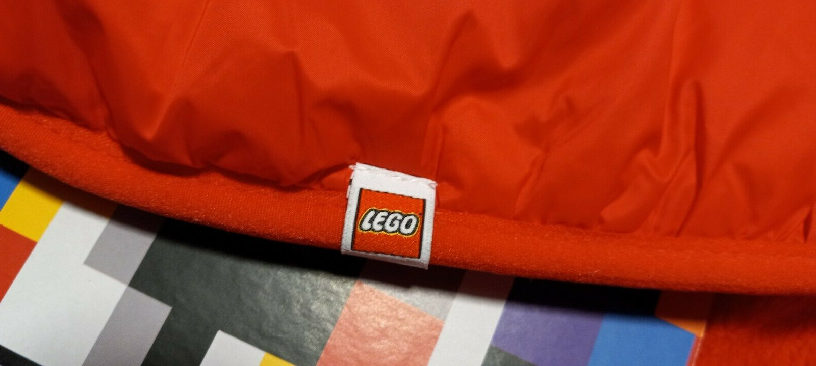 LEGO Color Block Light PUFFER Winter Coat Jacket Vest Dog Cat, Red ...