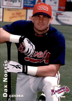 1999 Greenville Braves Grandstand #19 Dax Norris LaGrange Georgia ...