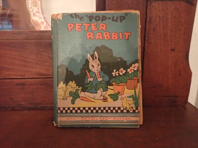 Antique 1934 Peter Rabbit Pop Up Book As Is | eBay