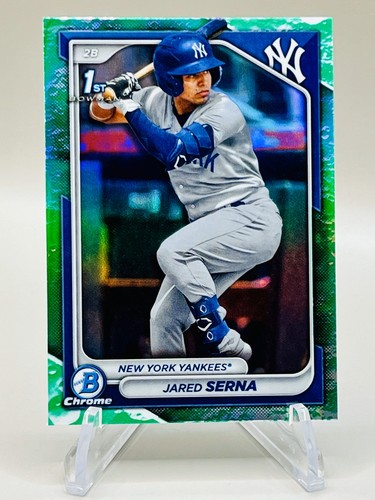 2024 Bowman Chrome Prospects Lunar Glow Refractors #BCP-68 Jared Serna ...