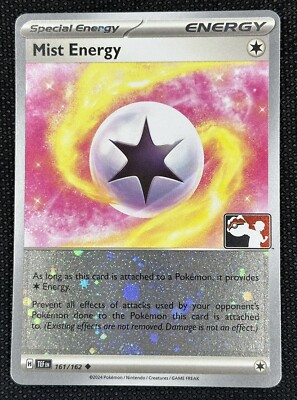 Mist Energy Play! Pokemon TCG Prize Pack Series 5 Cosmos Holo Promo 161 ...