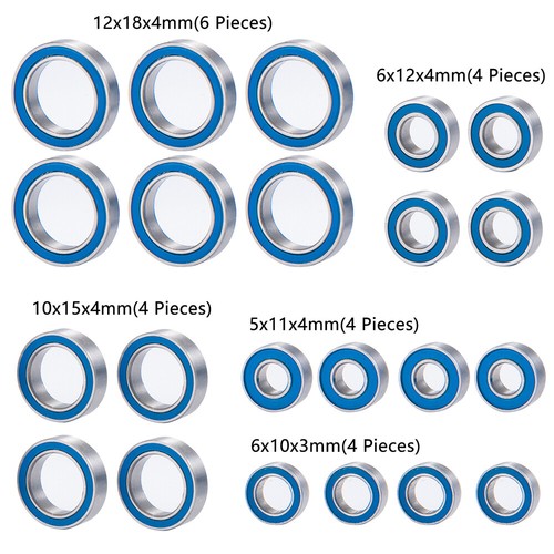 22pcs Complete Bearings Kit Premium Parts For Tenacity DB Pro Lasernut ...