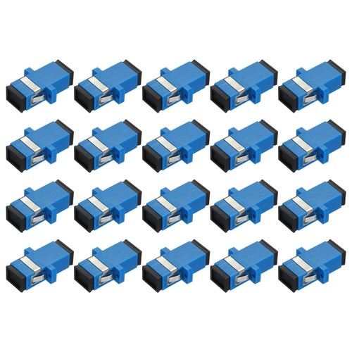 Fiber Optical Coupler SC-SC/UPC, Single Mode Simplex Adapter,20pcs | eBay