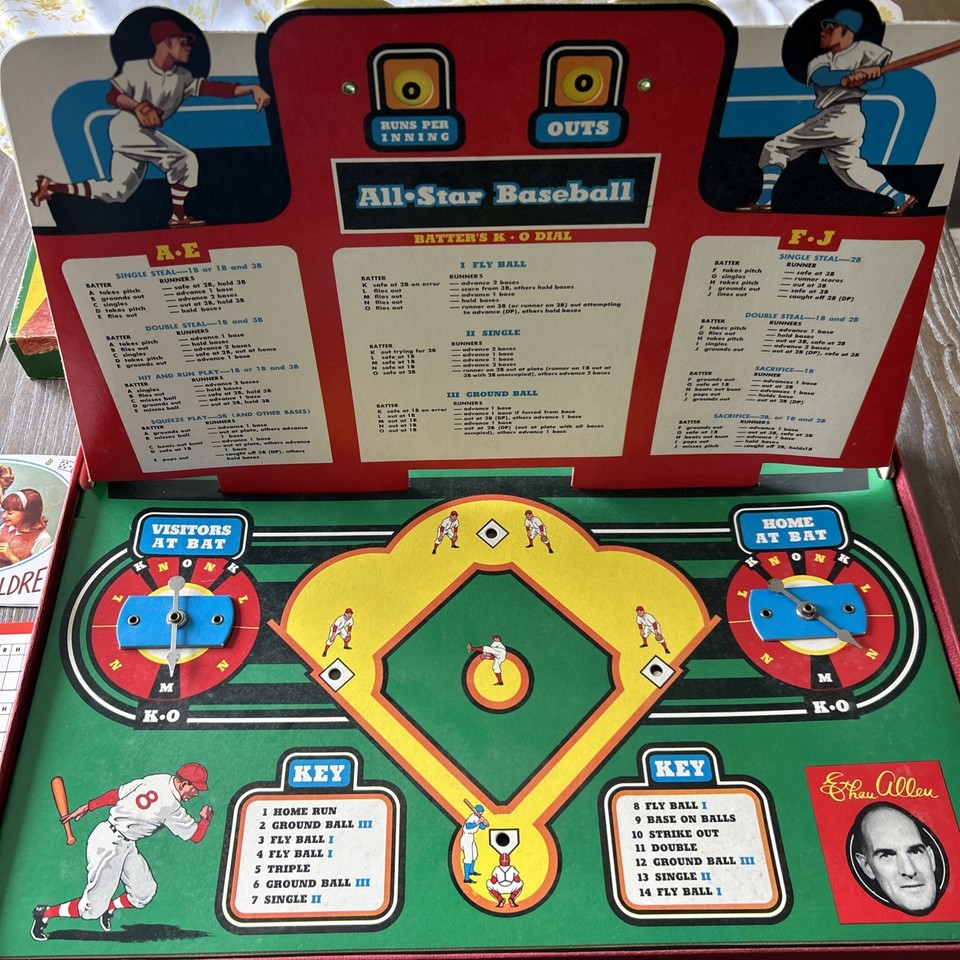 CADACO ALL STAR BASEBALL GAME 1966 w/ SEVERAL ASSORTED DISCS | eBay