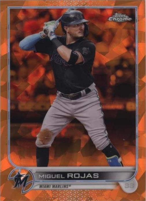 2022 Topps Chrome Sapphire Edition - Miguel Rojas #544 Orange /25 for ...