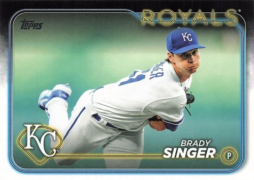 2024 Topps #173 Brady Singer - Kansas City Royals | eBay
