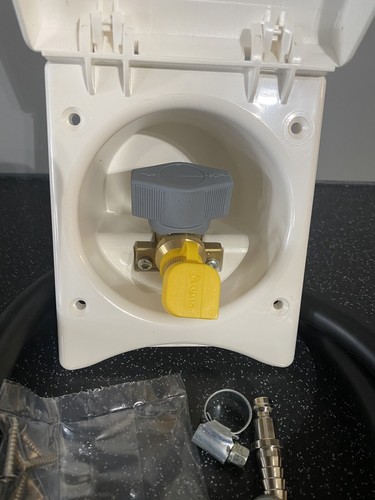 GENUINE TRUMA LPG GAS BBQ POINT OUTLET SOCKET & HOUSING & SEALANT TRADE ...