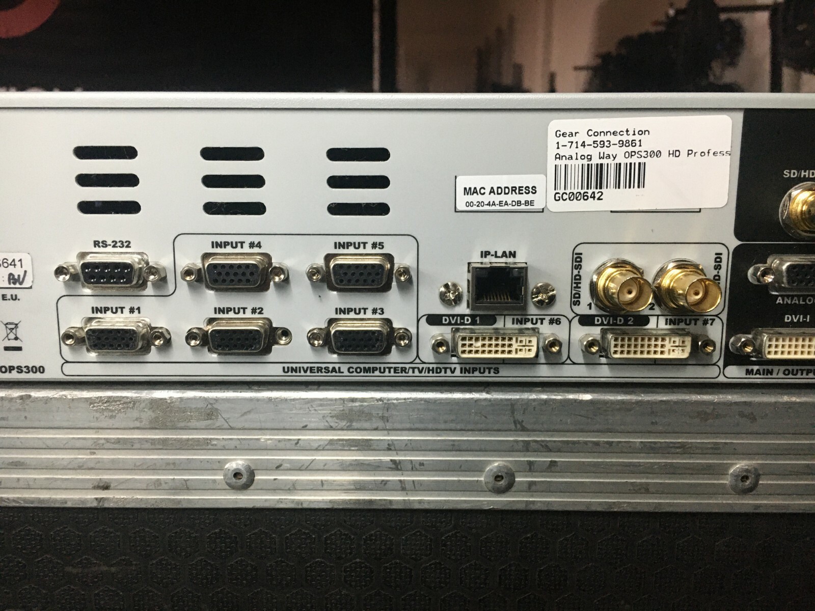 Analog Way OPS300 Triple Hi-Res Scaler Mixer, Seamless Switcher | eBay