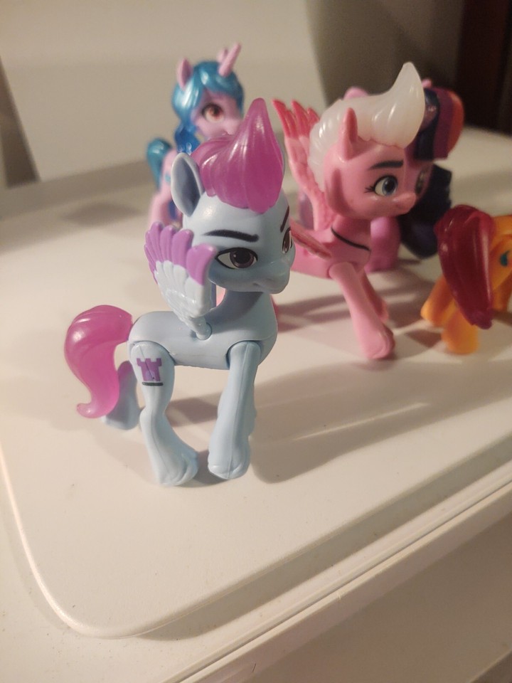 5 My Little Pony Figures 2021 Hasbro Girls Toys Horse MLP & 1 Plush ...