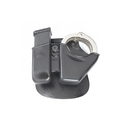 FOBUS Handcuff/Mag Combo Pouch for 9mm/.40 Double-Stack Mag and S&W ...