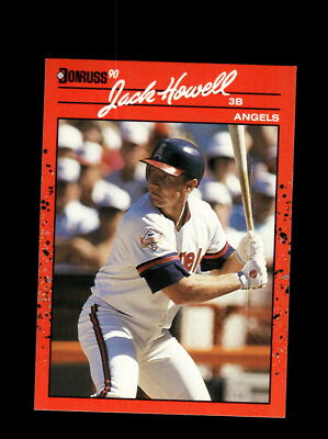 California Angels Jack Howell #254 Donruss Baseball Near Mint or Better ...