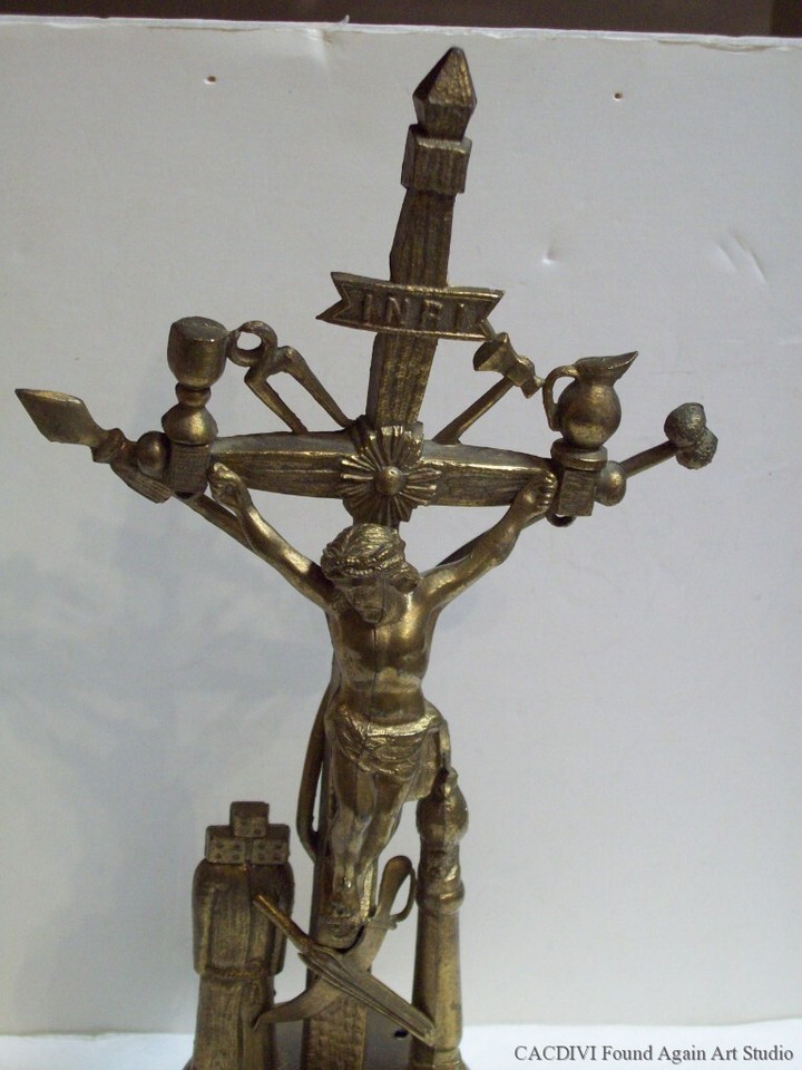 Christ Crucifix Instruments of Passion Skull Cross Bones ARMA CHRISTI ...