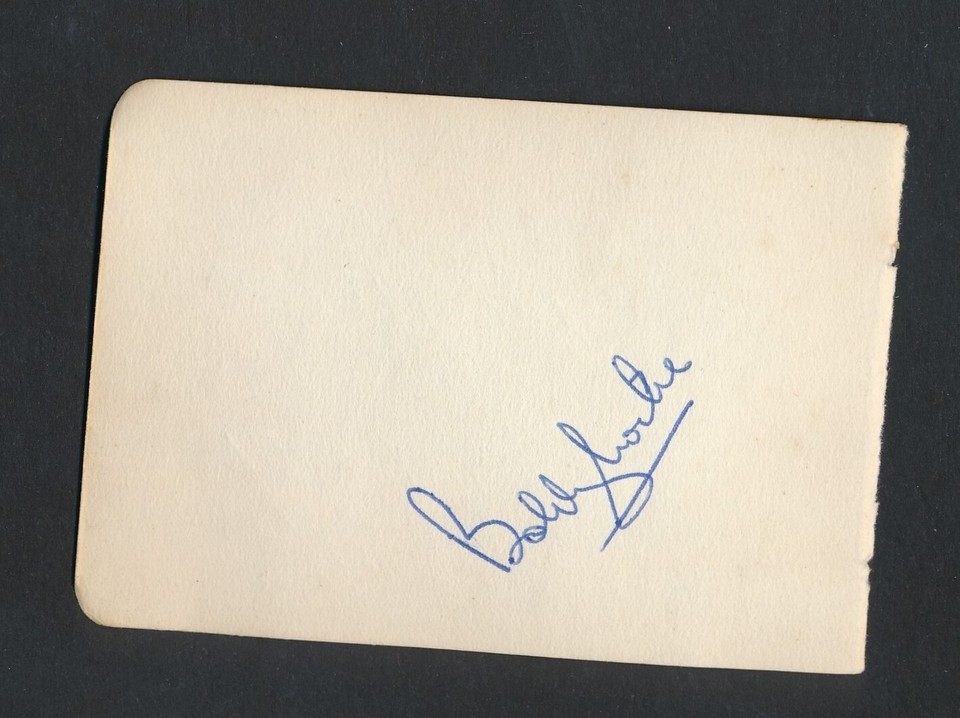 1940's BOBBY LOCKE Vintage Golf Autograph Sheet | eBay