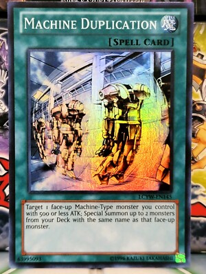 Machine Duplication LCYW-EN145 Unlimited Ed Super Rare NM | eBay