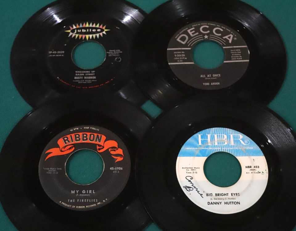 Lot 32 Different Rare / Scarce/Obscure 45 rpm Discs Varied Labels ...