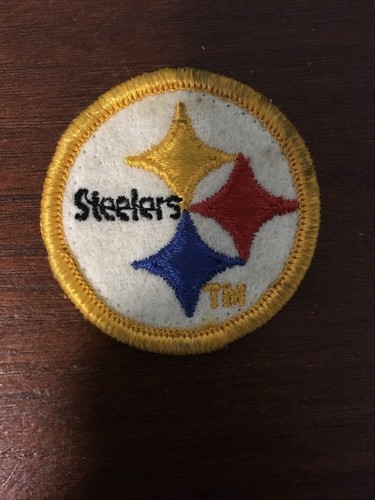 Steelers Patch Pittsburgh Steelers Team Logo Patch - 4 Inch Black ...