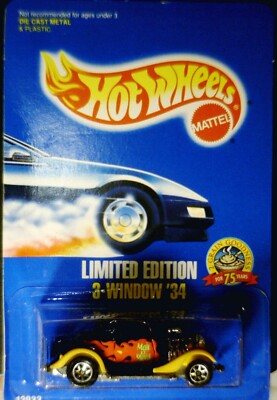 Hot Wheels LIMITED EDITION Malt O Meal 3 Window 34 Ford Coup NIB Brand ...