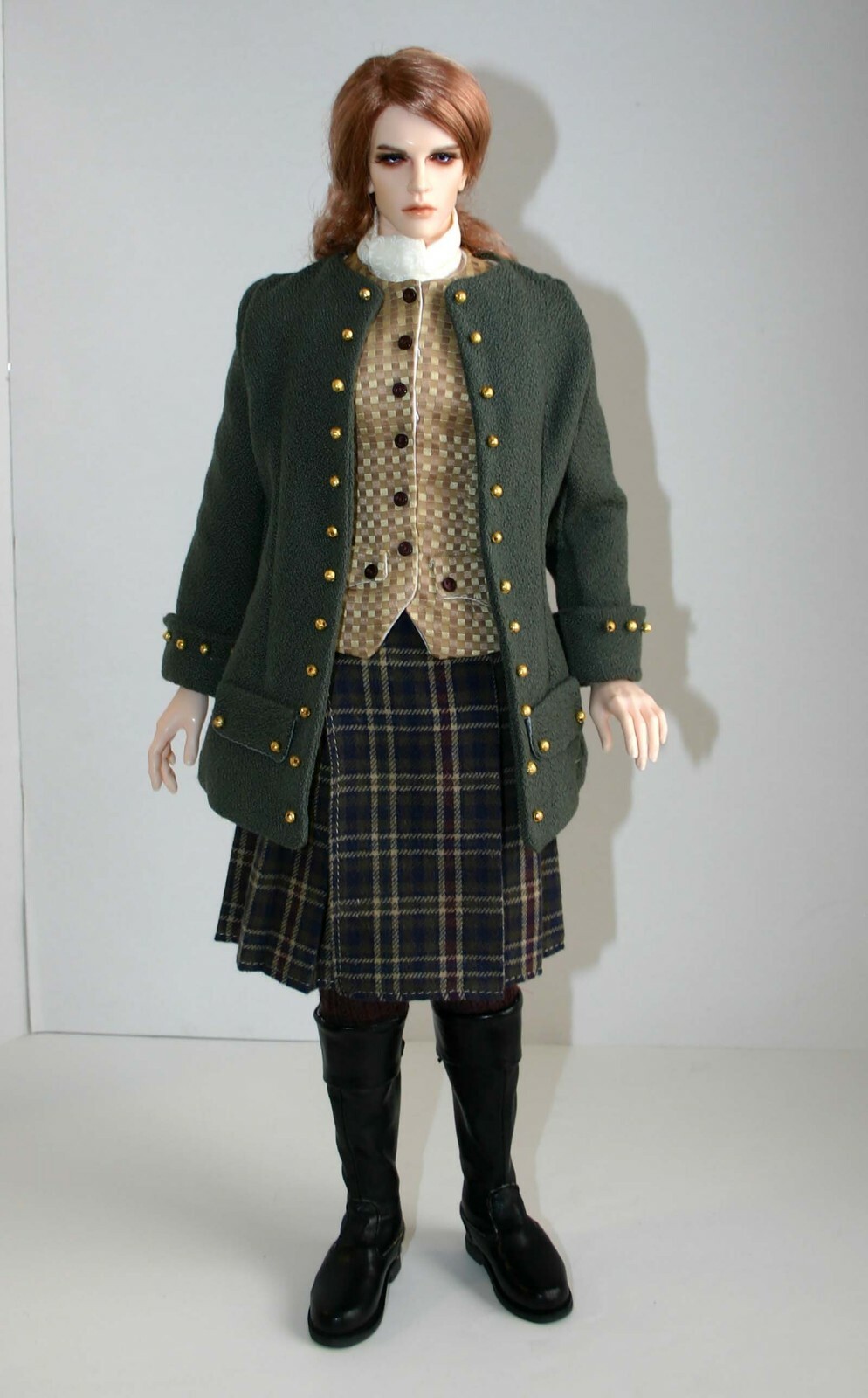 Outlander Wedding Jamie Doll Clothes Sewing Pattern 49.5cm Iplehouse ...