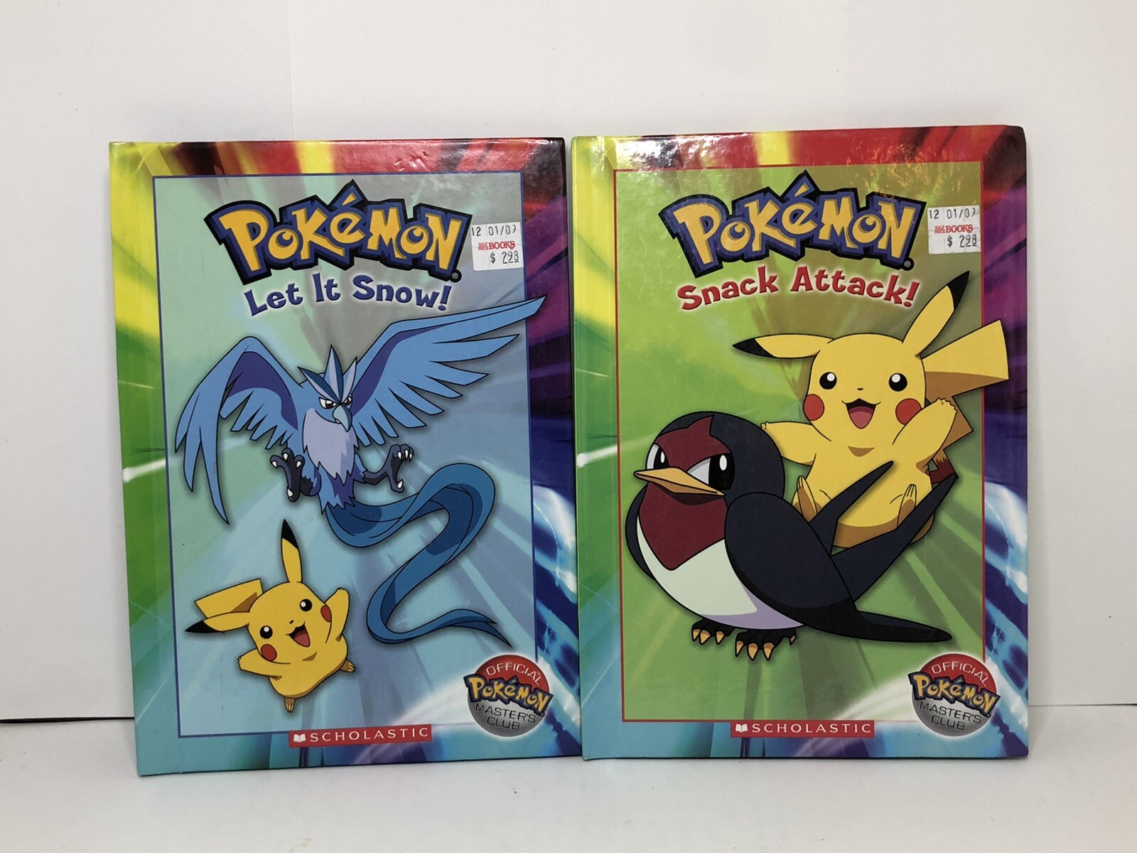 Pokemon by Nintendo Set of 12 Scholastic Masters Club Hardcover Books ...